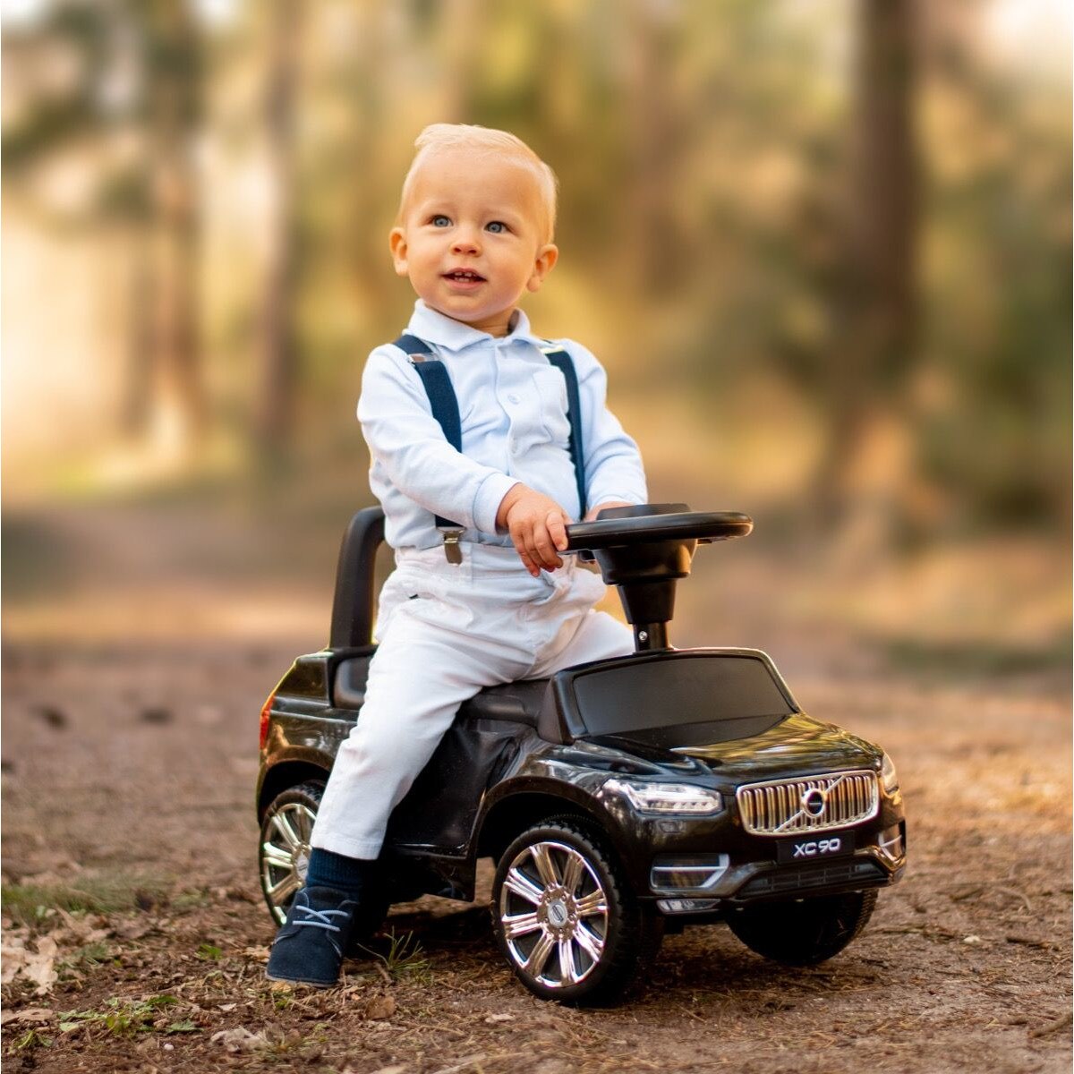 Masina Ride-On, Volvo, XC90, Negru - eMAG.ro