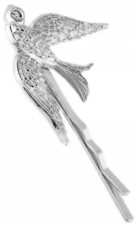 Agrafa de par randunica, Metal, Argintiu - eMAG.ro