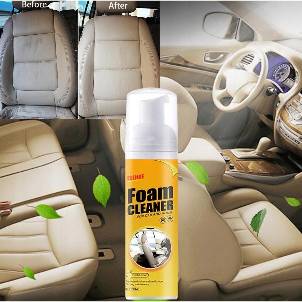 Spuma de curatare auto + burete, 100 ml - eMAG.ro