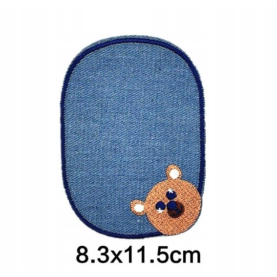 Set 6 petice, Edibazzar, Pentru copii, Atasare termica, Textil ...