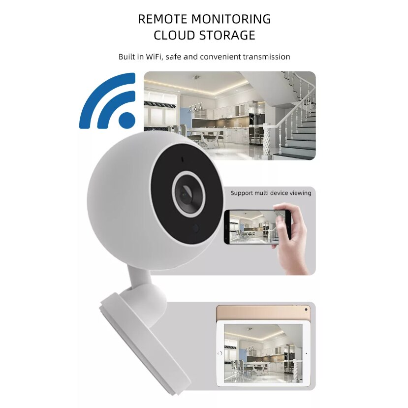 Camera supraveghere copii, Baby monitor Full HD 1920x1080 cu Microfon ...