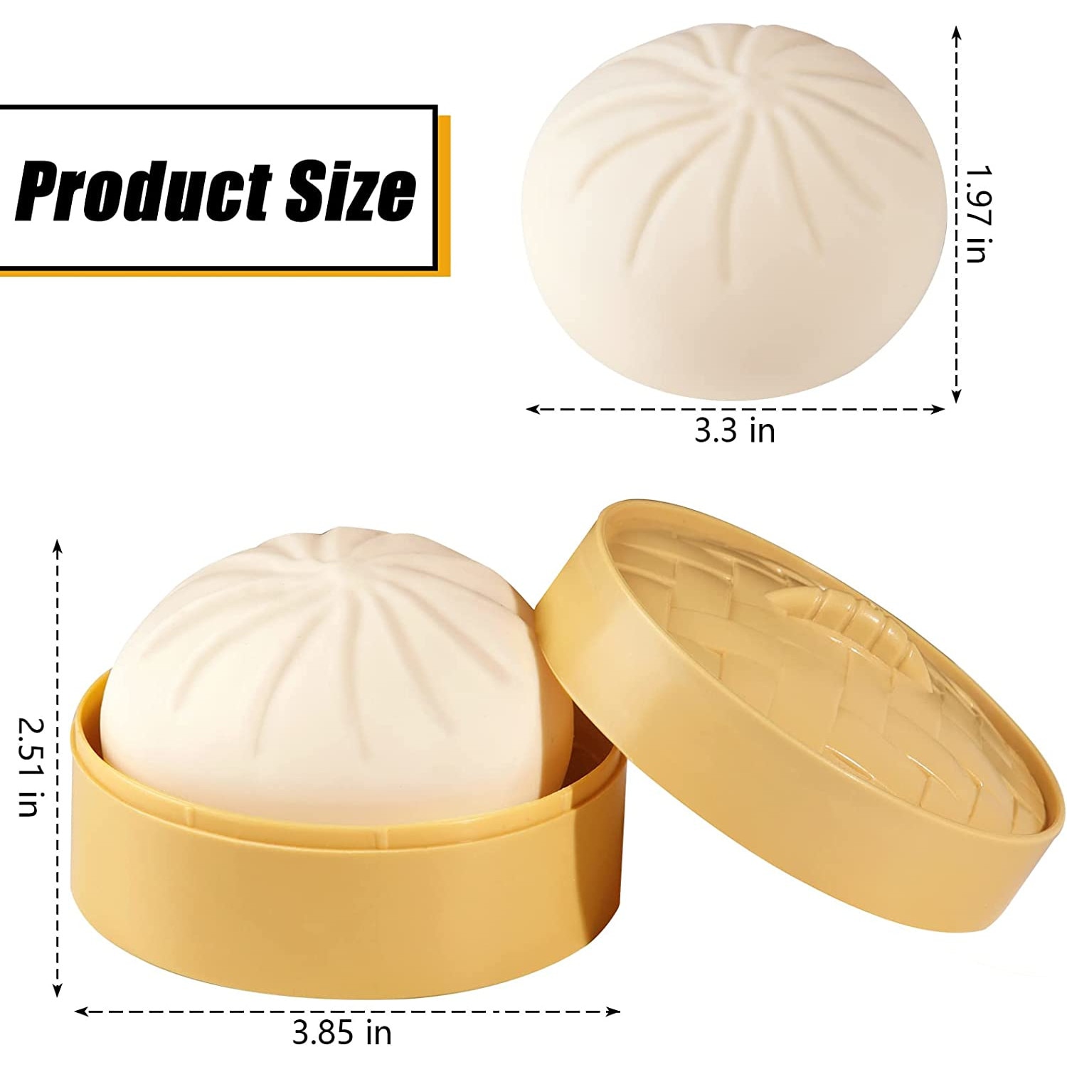 Jucarie Squishy in Forma de Chifla - eMAG.ro