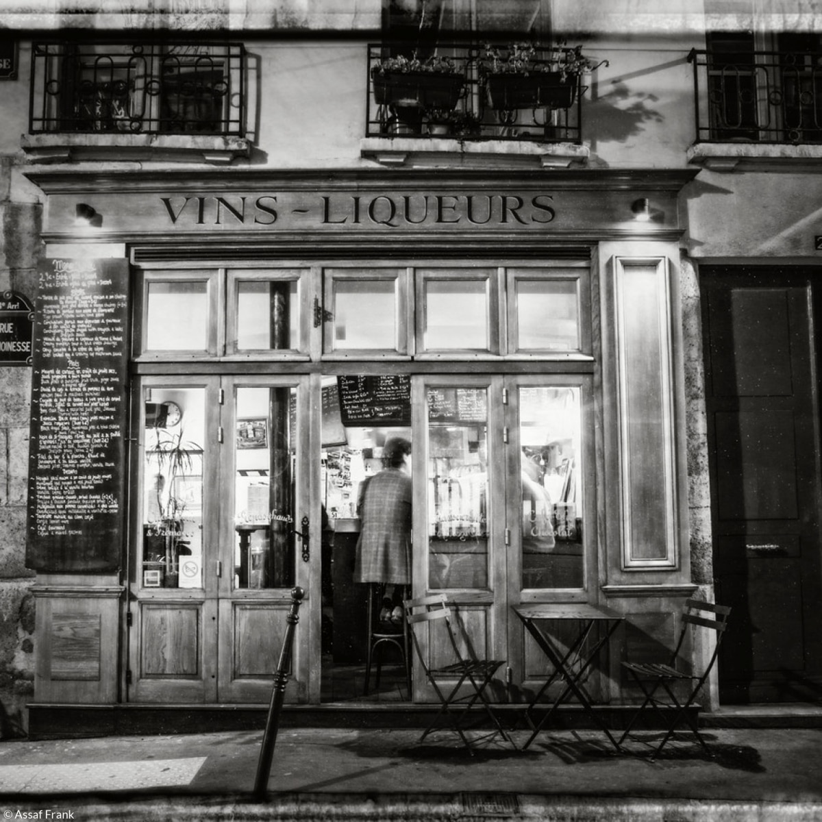 Poster perete, Zakito Posters, 20x20cm Un bar din Paris, Assaf Frank ...