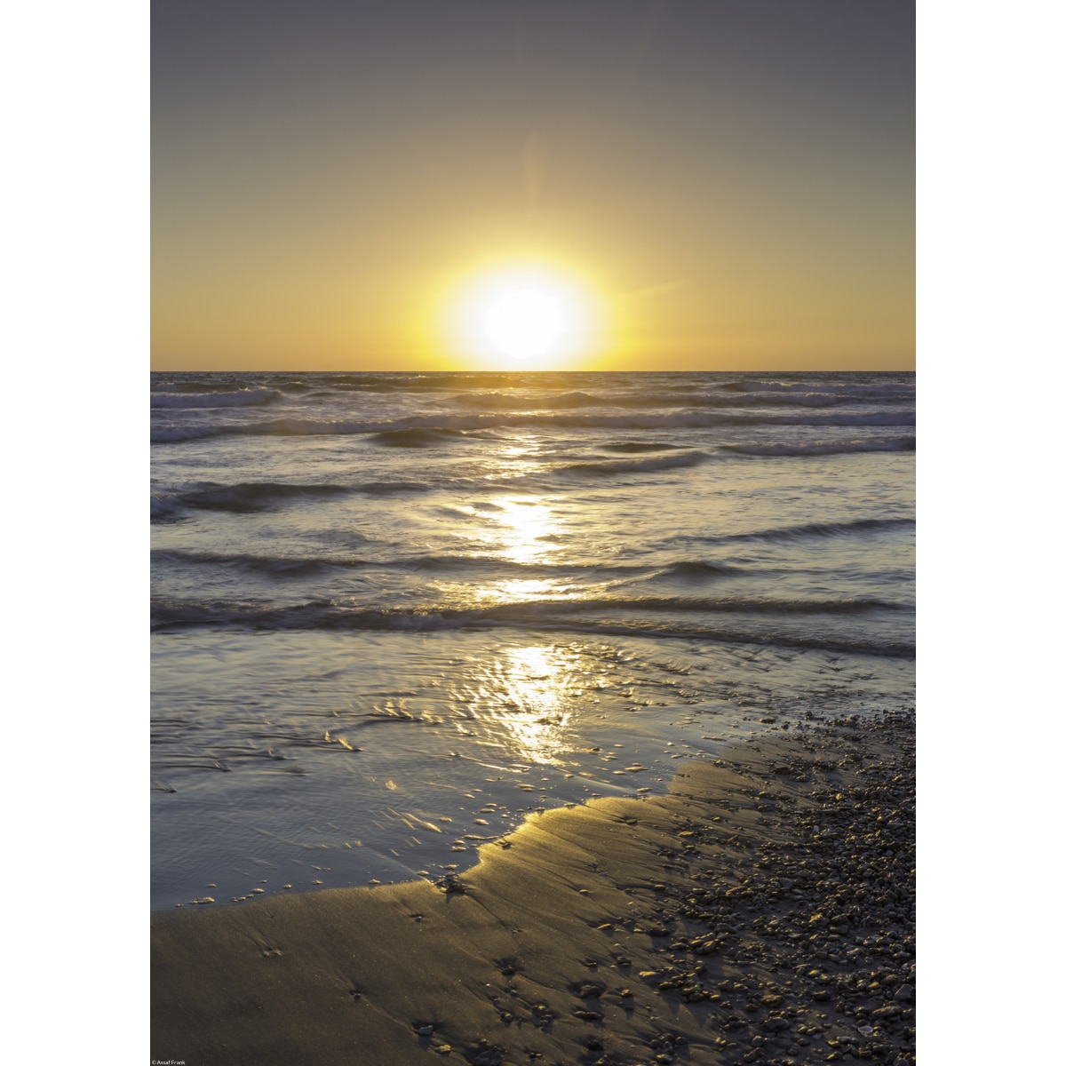 Poster perete, Zakito Posters, 39,5x55cm Apus de soare linistit pe ...