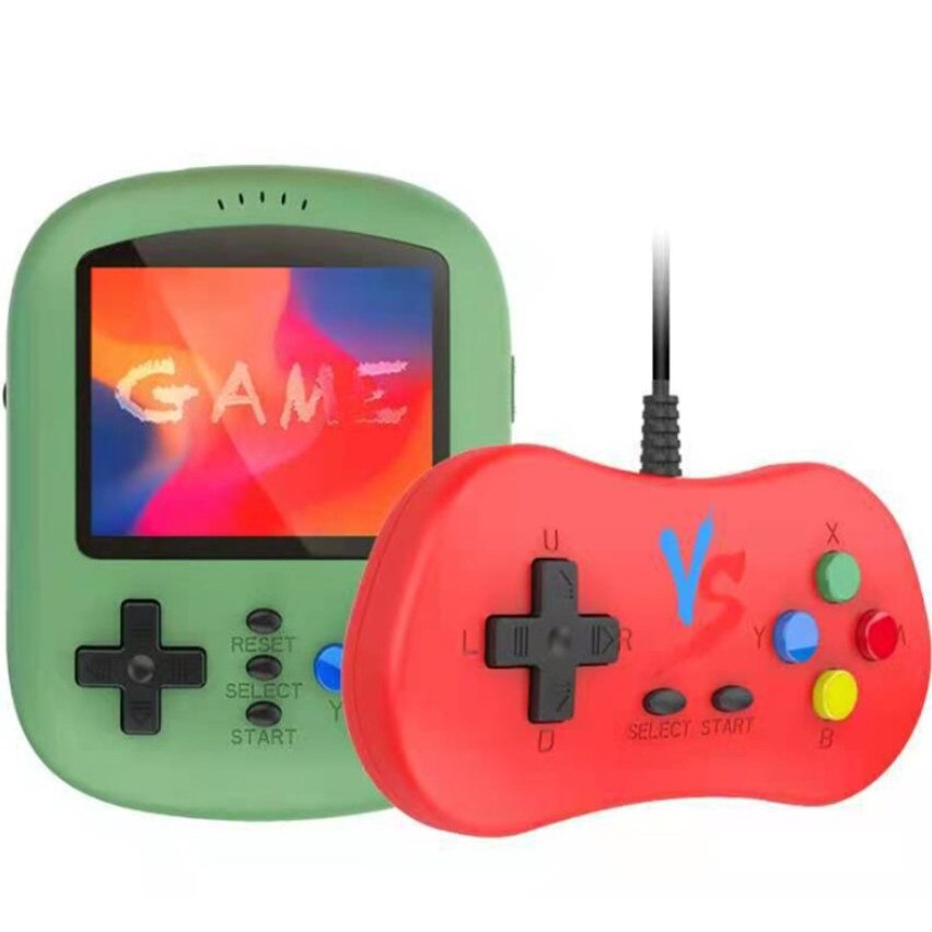 Consola interactiva retro tip Gameboy, 620 in 1, Verde - eMAG.ro