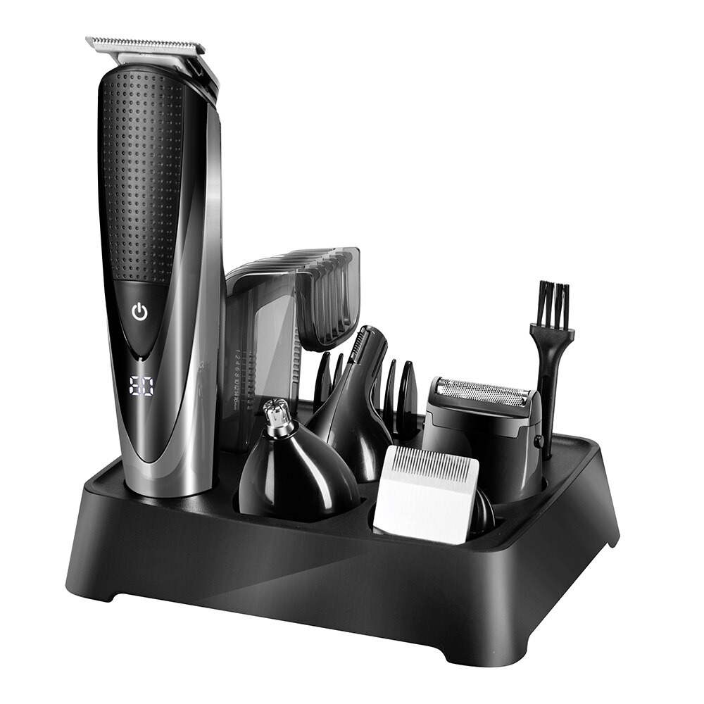 Aparat de tuns Goldmaster GM-8108, Lame otel, Incarcare rapida, Lithium ...