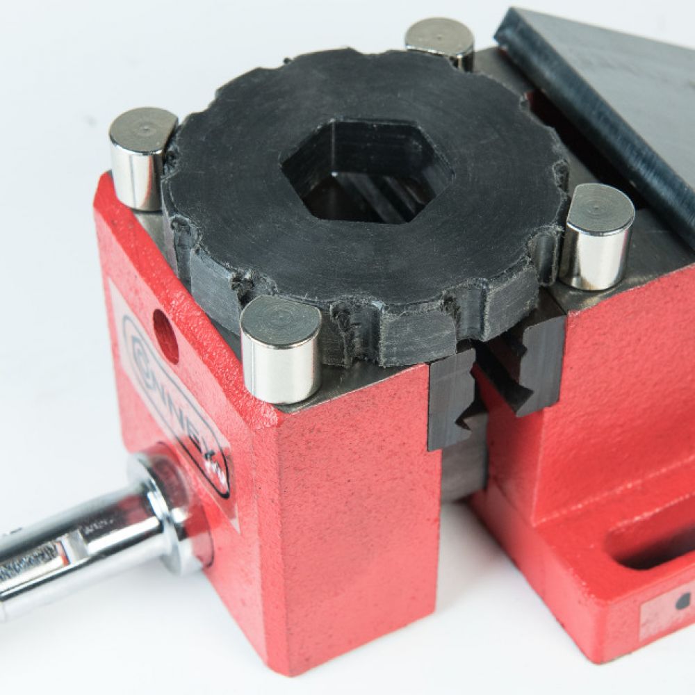 Menghina de banc multifunctionala, fixa, falci 80 mm, deschidere max 80 ...