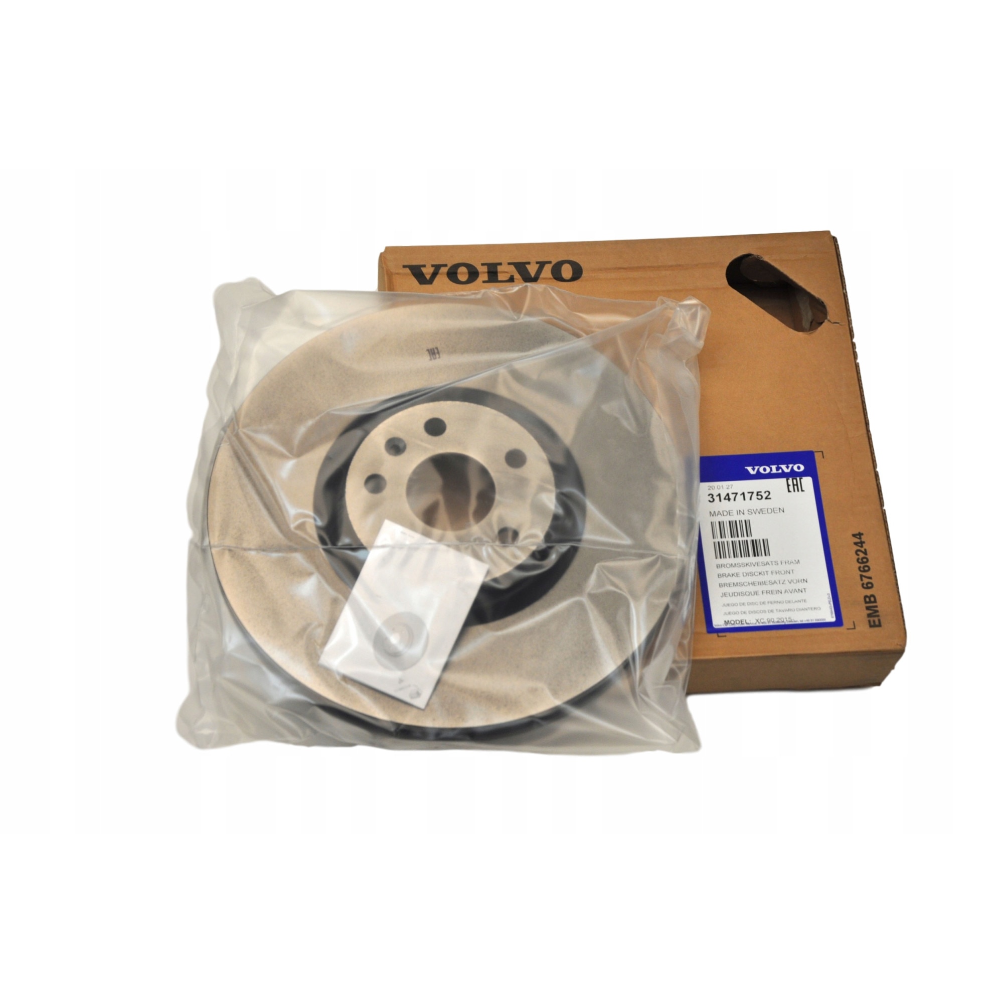 Discuri de frana fata VOLVO, S90/V90/XC90, 2 Bucati - eMAG.ro