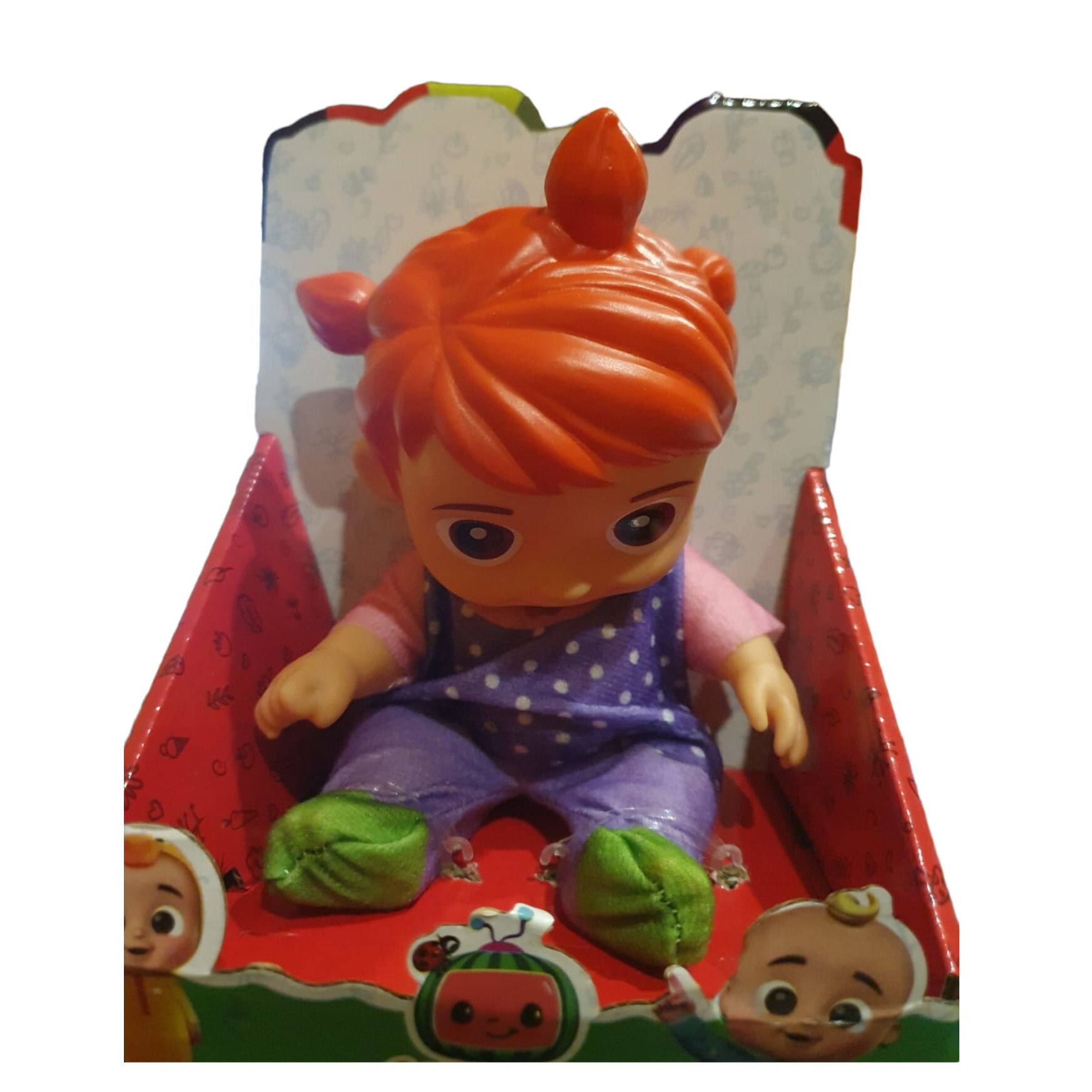 Papusa Bebelus Yoyo, marime 18 cm, cu sunete si muzica - eMAG.ro