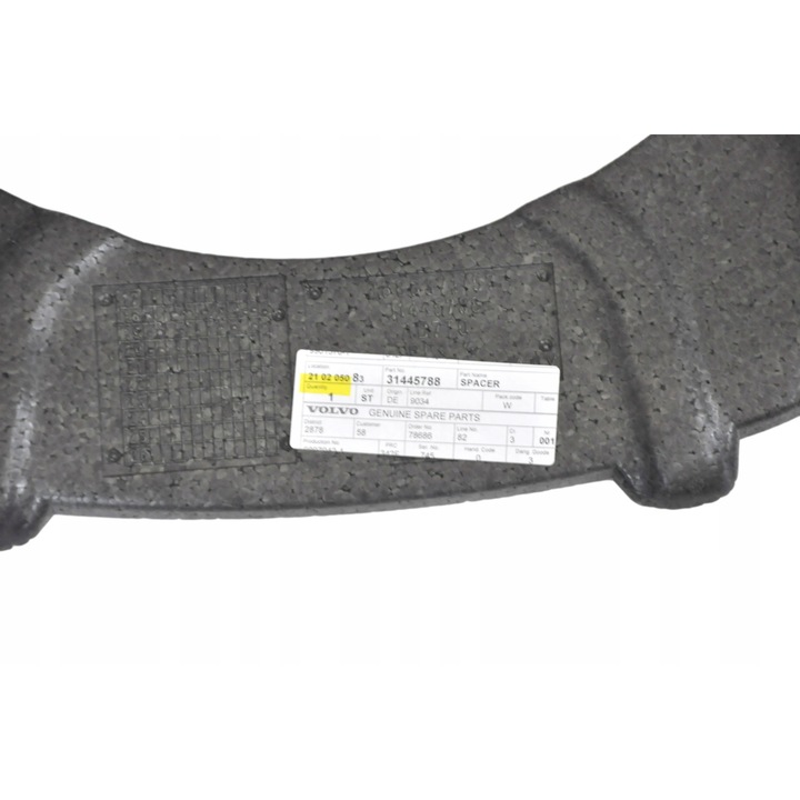 Защита за резервно колело, Volvo, XC40, Полистирен, Сив - eMAG.bg