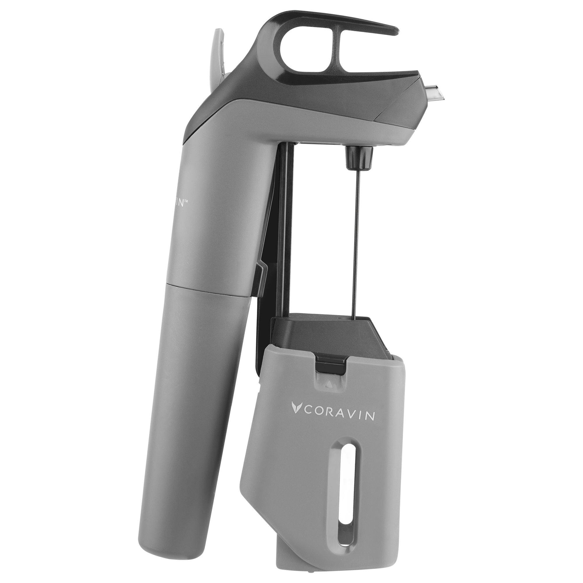 Система за съхранение на вино Coravin Timeless Three SL, сива - eMAG.bg