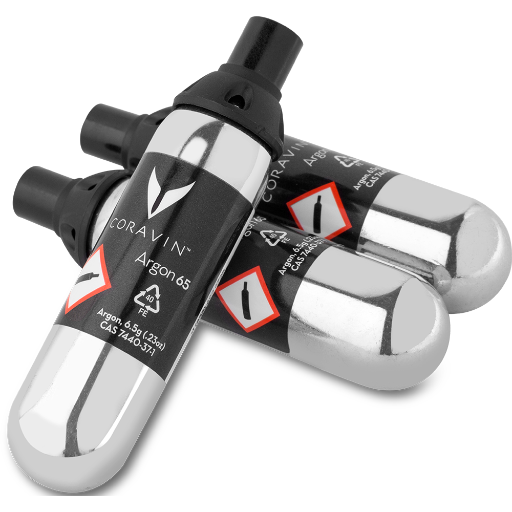 Set 3 capsule argon Coravin Pure, pentru sistemele Coravin - eMAG.ro