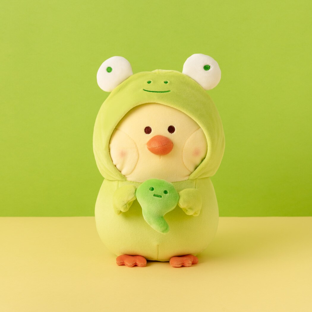Jucarie de plus Pui BIBI costum broasca MINISO - eMAG.ro