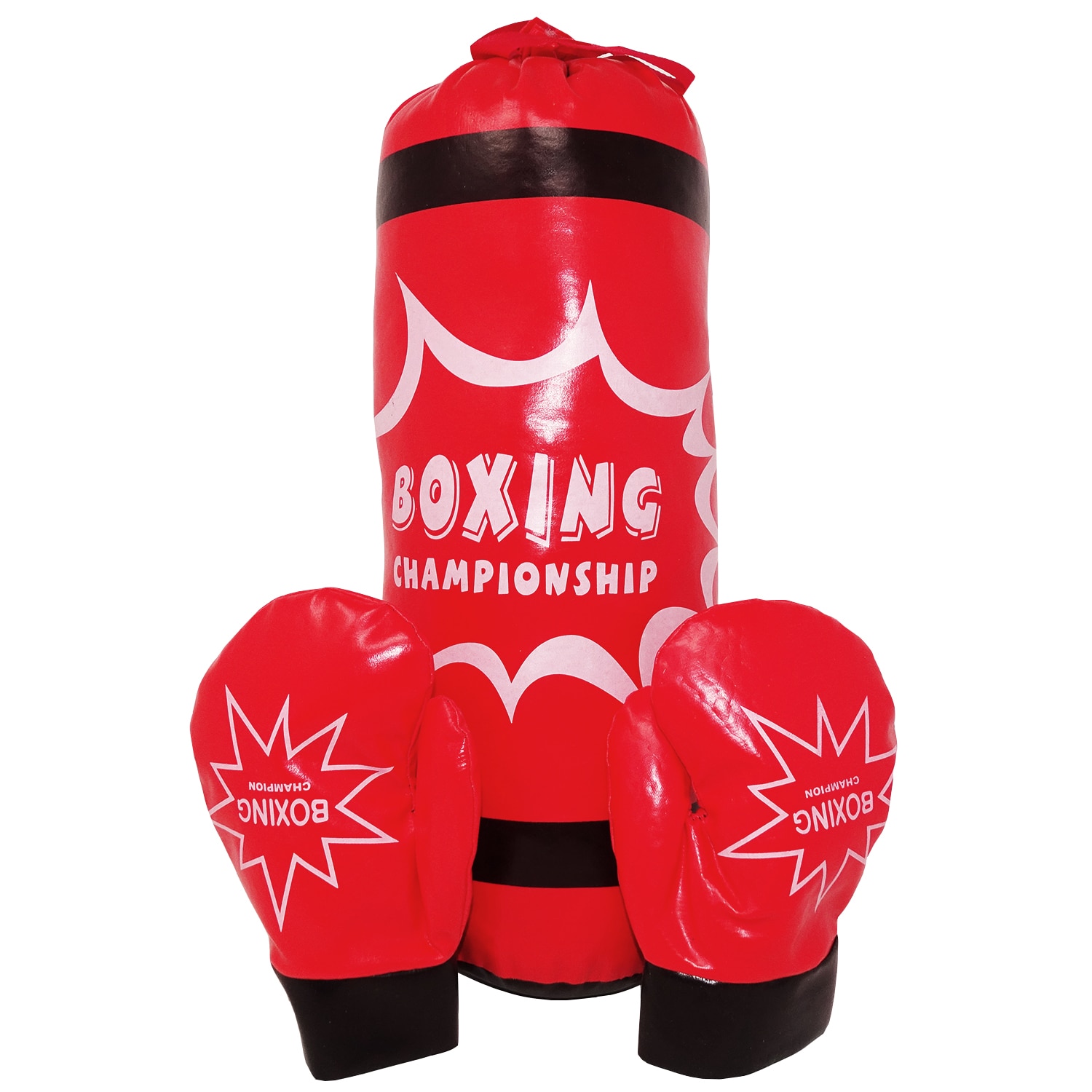 Set Sac de Box cu Manusi incluse, pentru copii, SALAMANDRA KIDS® - eMAG.ro