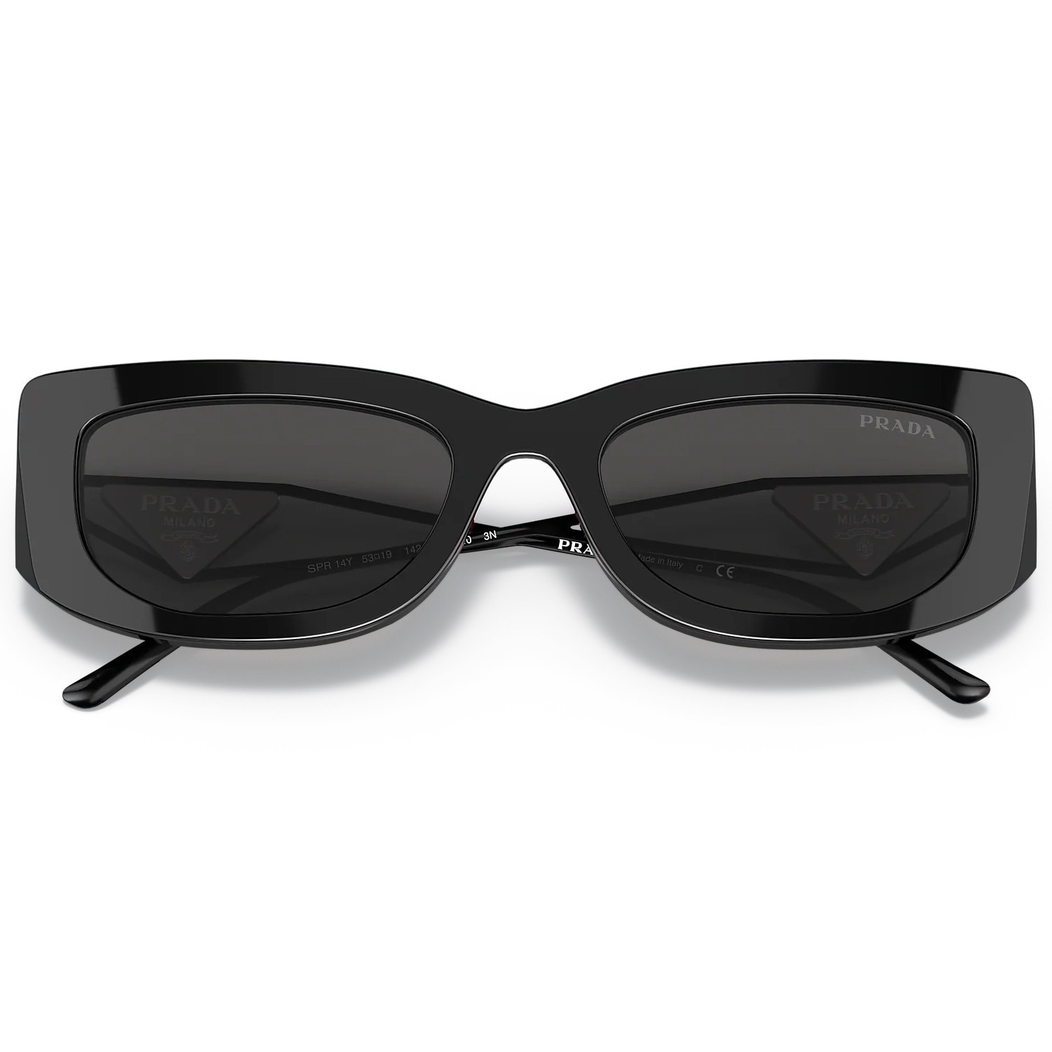 Ochelari de soare, de dama, Prada PR 14YS, Negru - eMAG.ro