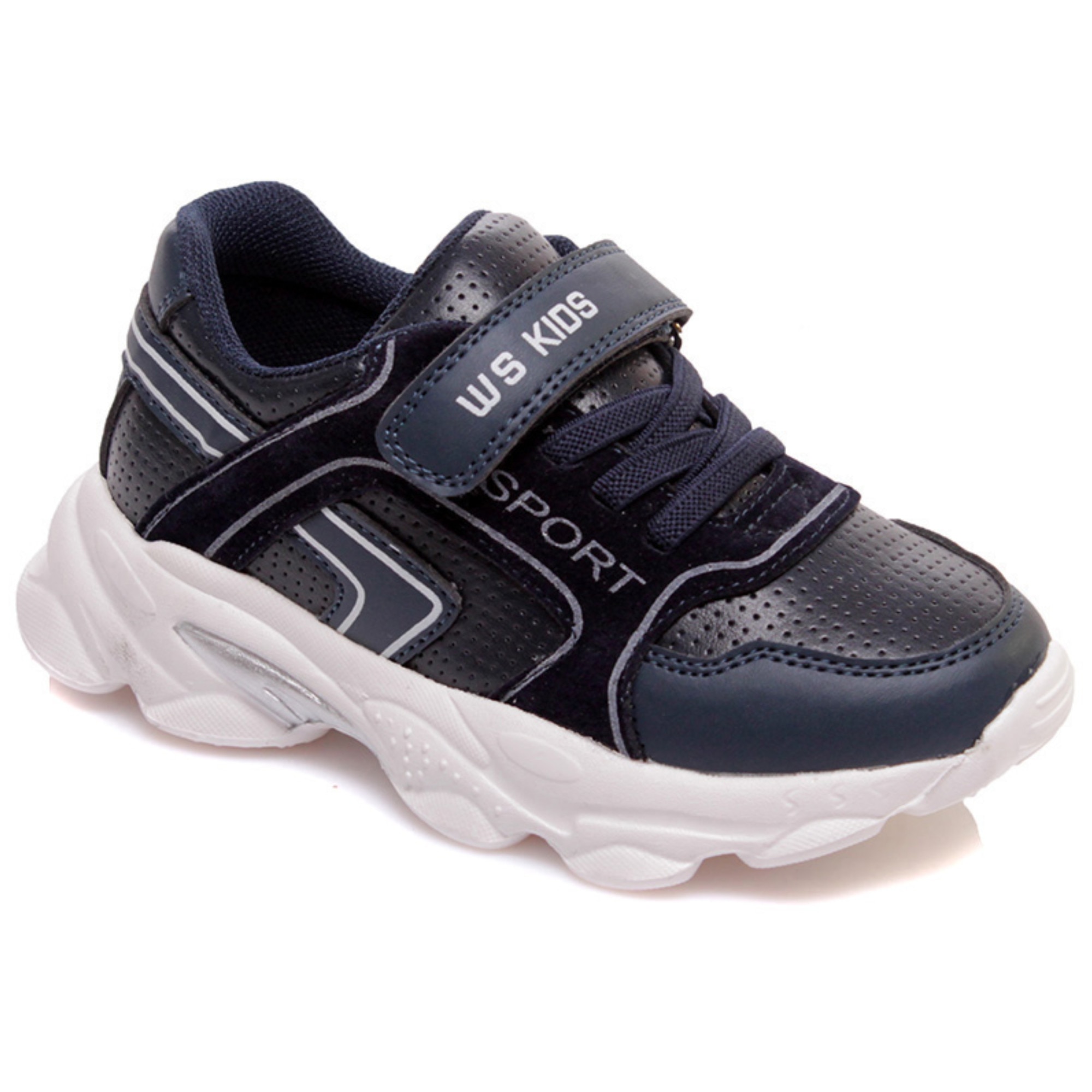 WeeStep bőr sportcipő R803853535 DB, kék, 32 - eMAG.hu