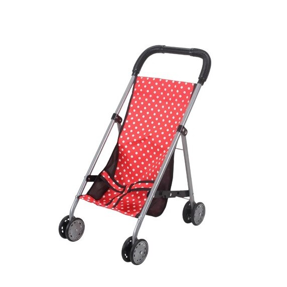 Carucior pentru papusi Red Dots - eMAG.ro