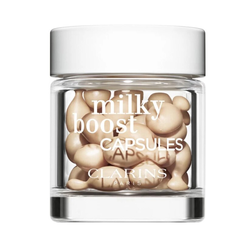 Fond de ten capsule, Clarins, Milky Boost, 30 buc, culoare 01 30x0,2 ml ...