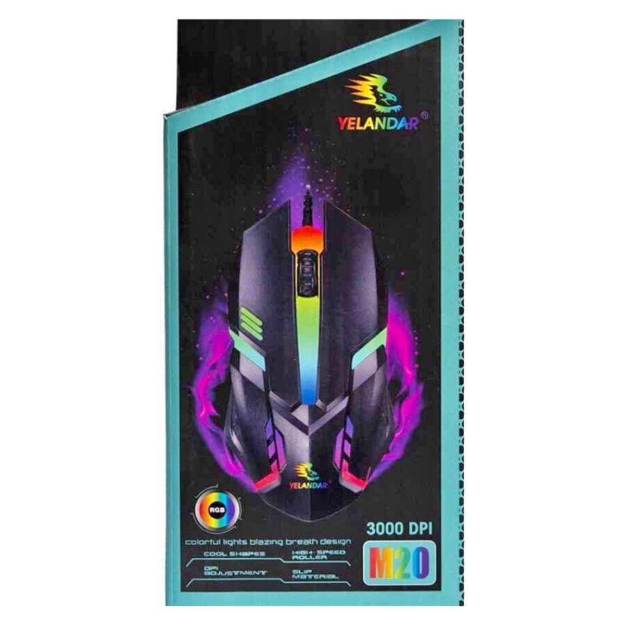 Yelandar M20 RGB gamer egér - eMAG.hu