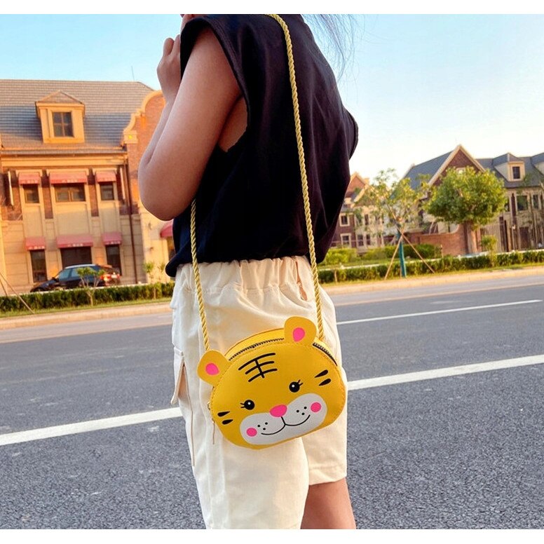 Poseta pentru fetita, Edibazzar, Piele ecologica, Galben - eMAG.ro