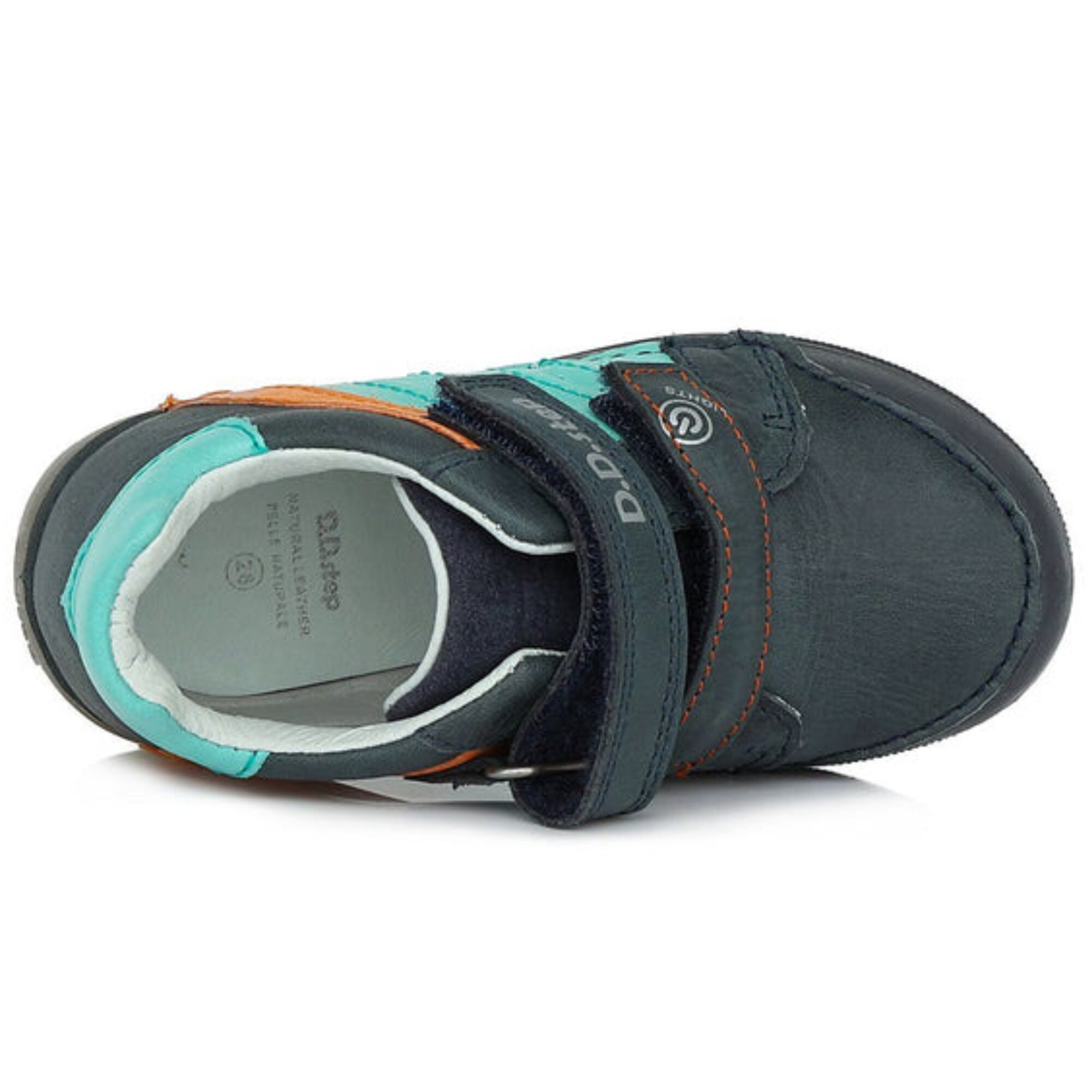 Кожени спортни обувки с LED DD Step S068-337D за момче, 30, Сиви - eMAG.bg