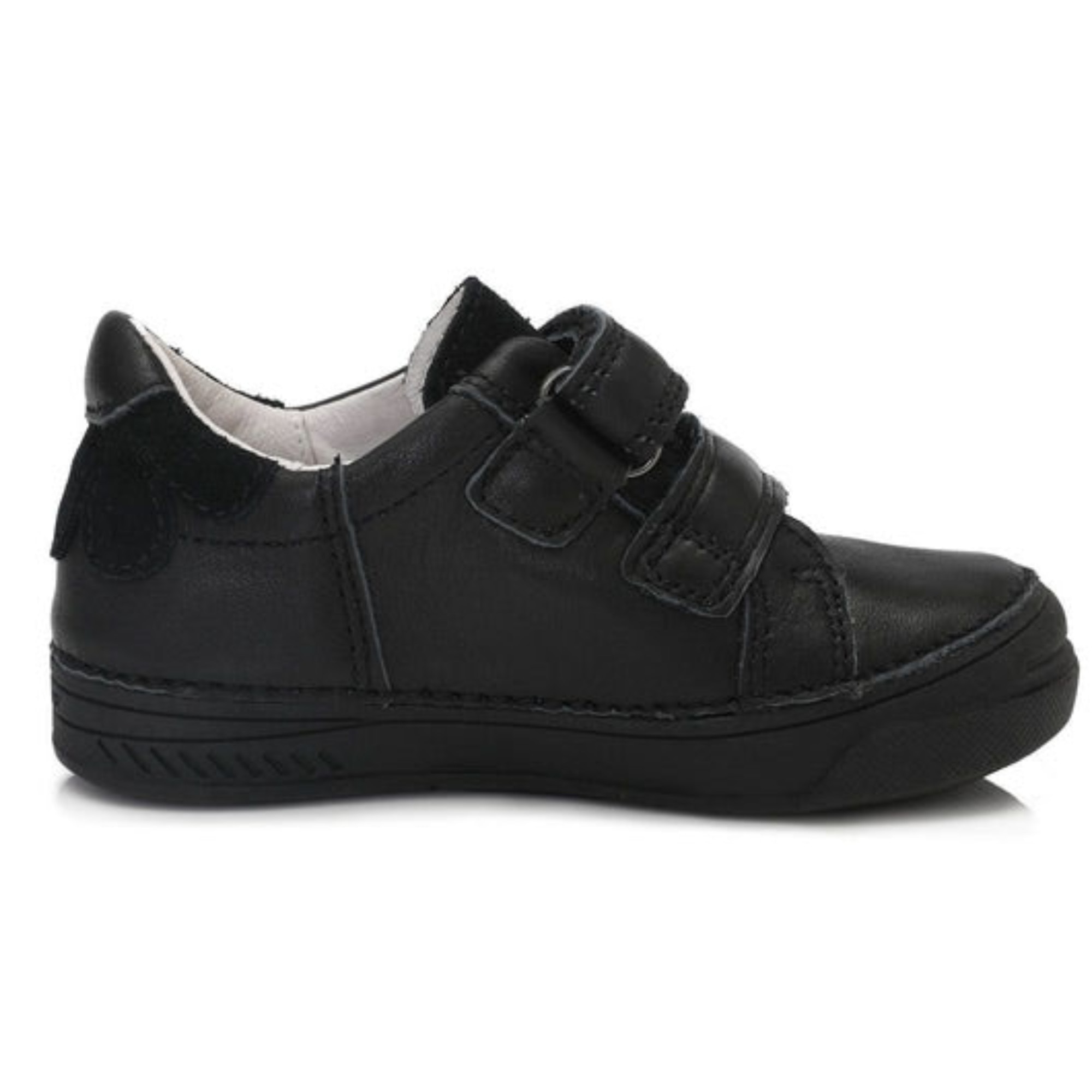 Pantofi sport din piele DD Step 040-441C pentru fete, 36, Negru - eMAG.ro