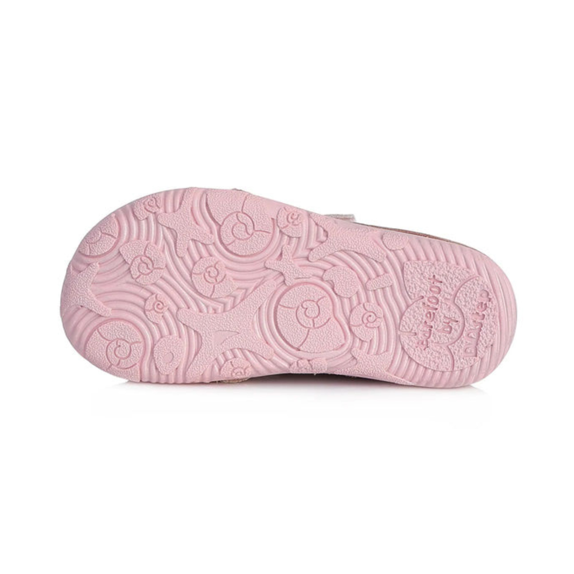 Pantofi sport din piele DD Step Barefoot S073-395A pentru fete, 24, Roz ...