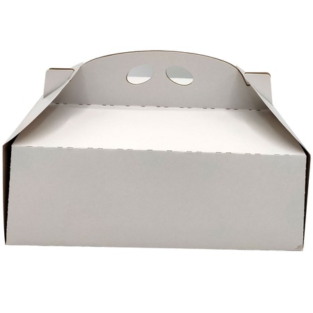 Set 25 Cutii tort albe, cu maner, 20x33x12 cm - eMAG.ro