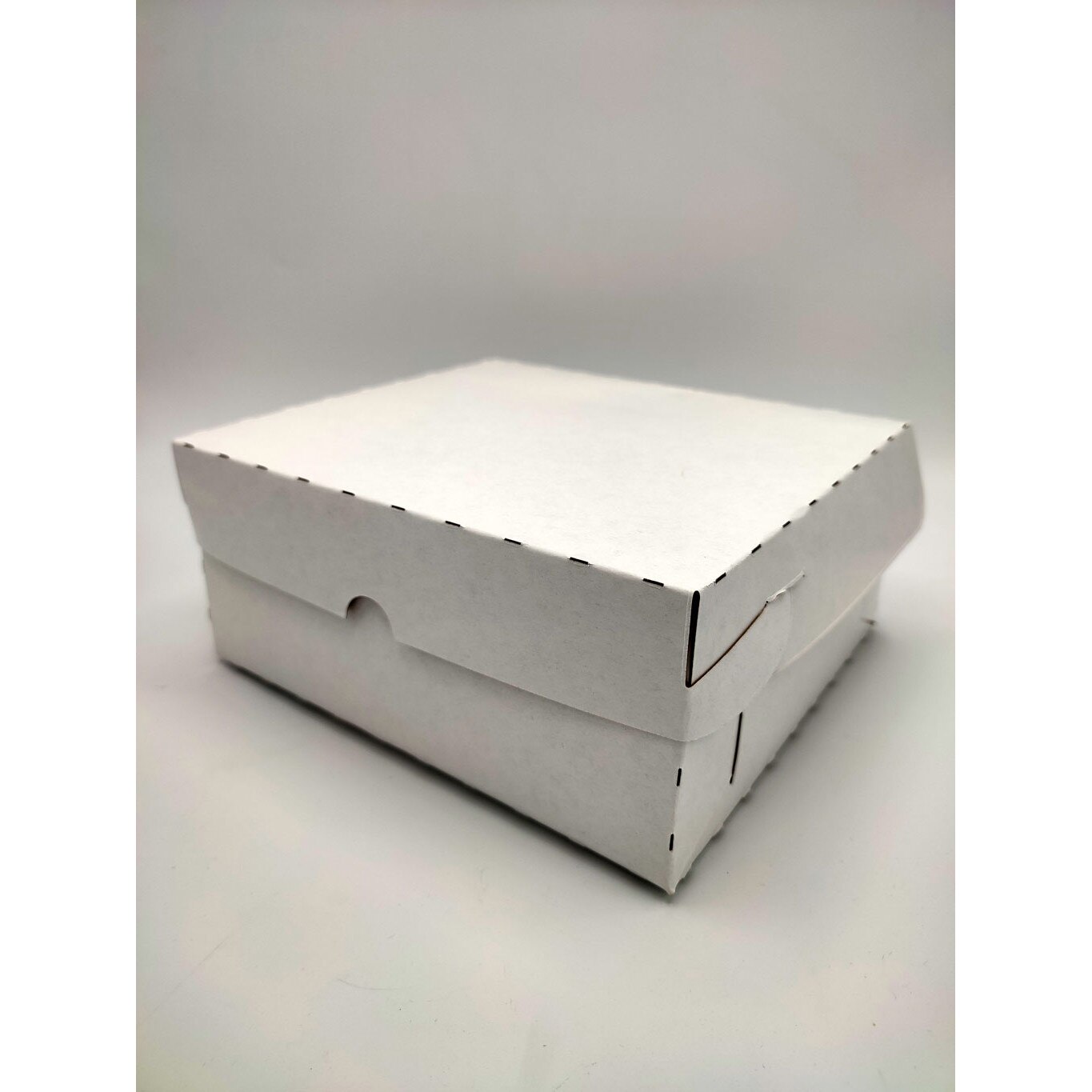 Set 100 Cutii prajituri din carton, albe, cu capac, 20x18x9 cm - eMAG.ro