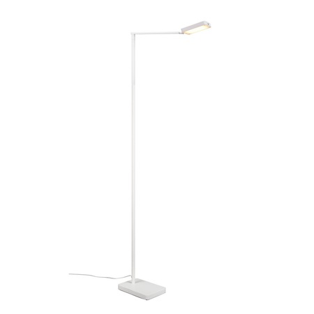 Lampadar de interior, Trio, Metal, Lumina LED, Alb - eMAG.ro