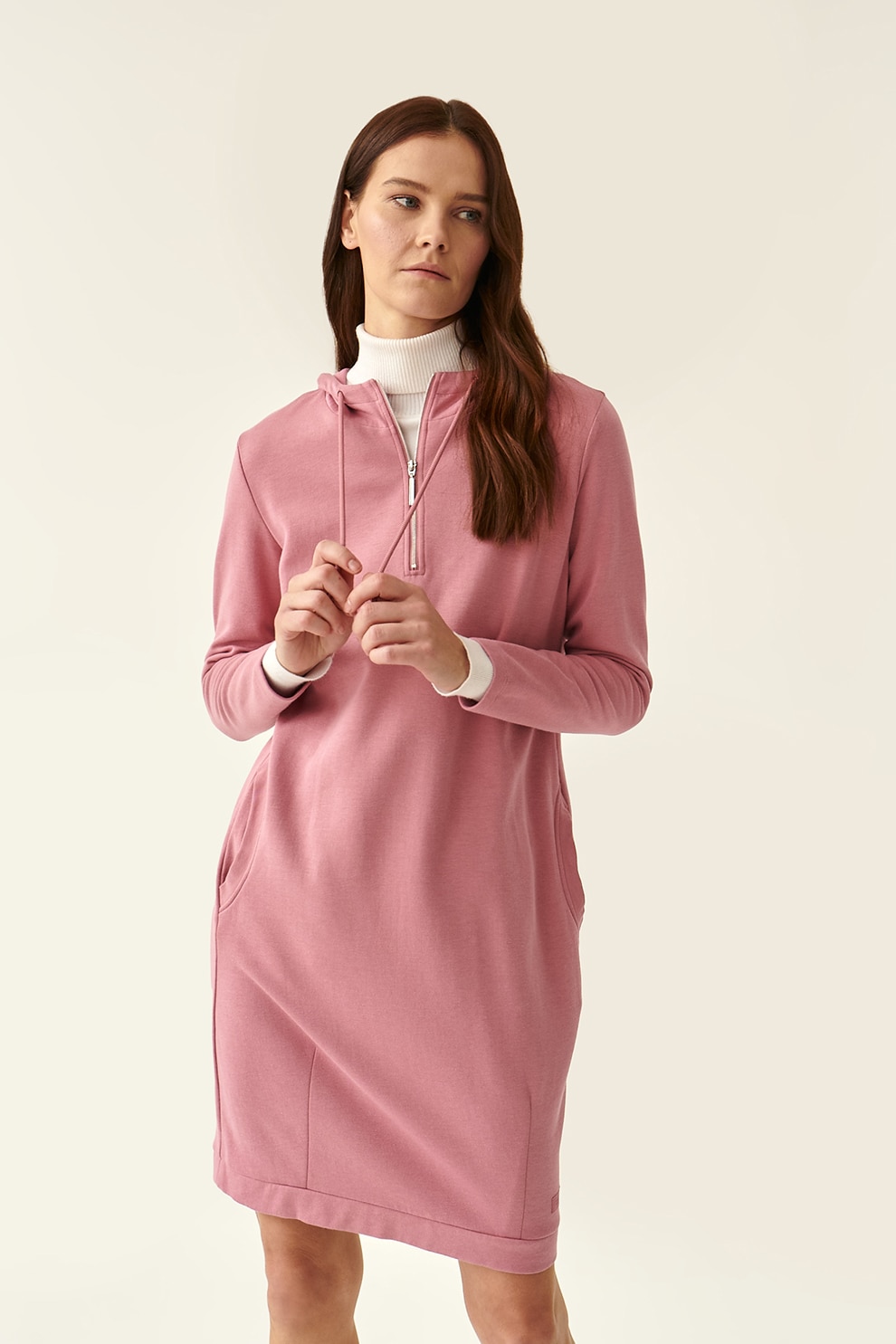 Tatuum, Rochie-hanorac lejera, Roz, M - eMAG.ro