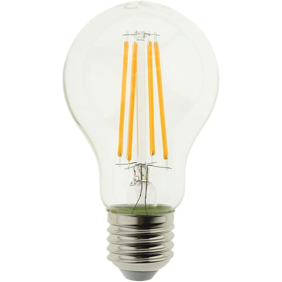 Bec FilamentLED A60 E27 8W 2700K 1055Lm Clasa E geam transparent Blaupunkt - eMAG.ro