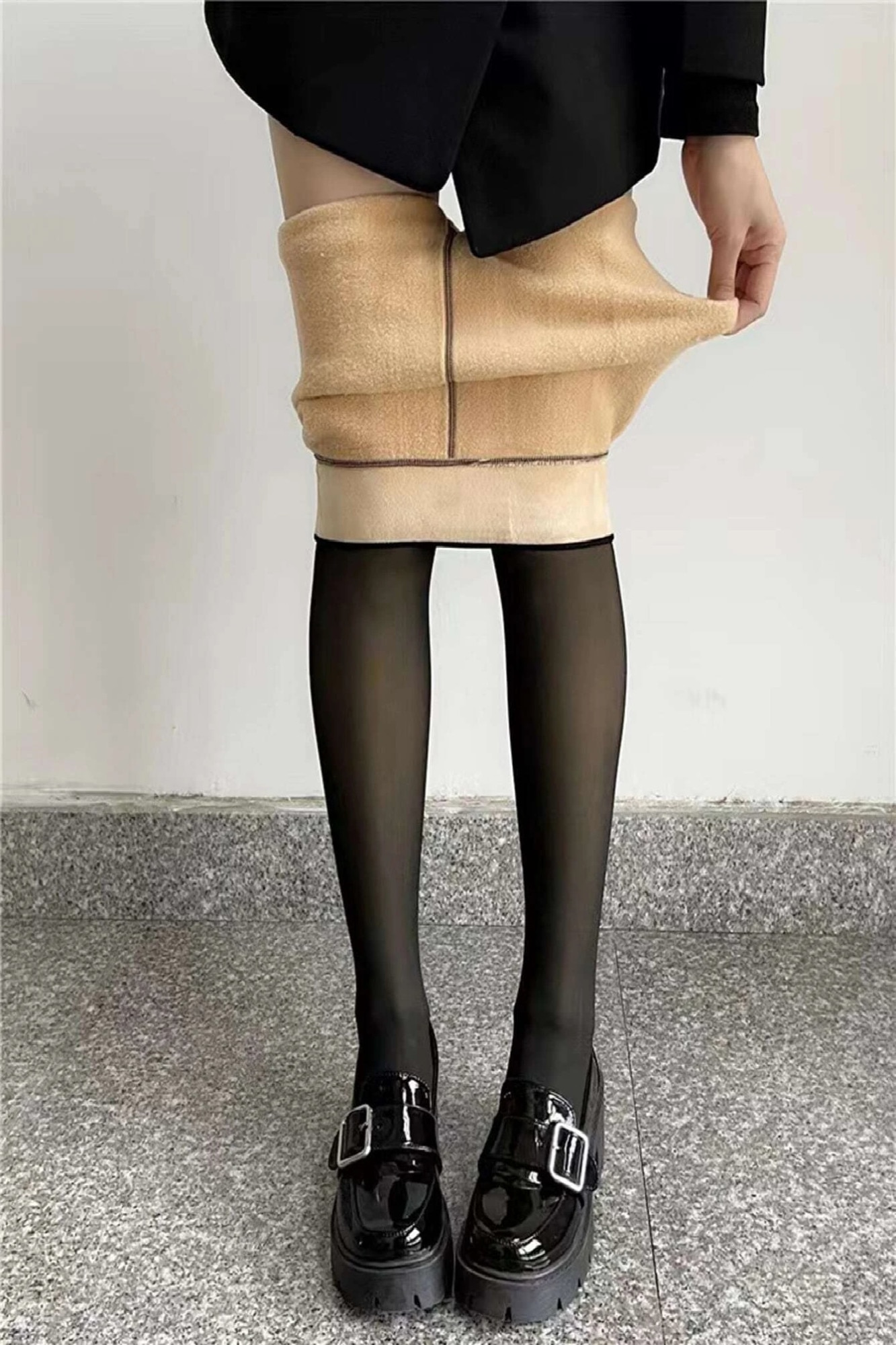 Colanti termo imblaniti, ciorapi captuseala groasa, flausati, elastici ...