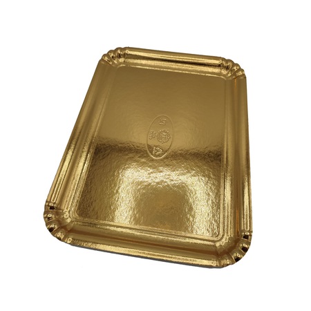 Set 25 Tavite carton gros, aurii, plastifiate, lux, 37x50,5 cm - eMAG.ro