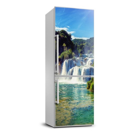 Autocolant pe frigider cascada Krka 60 x 180 cm - eMAG.ro