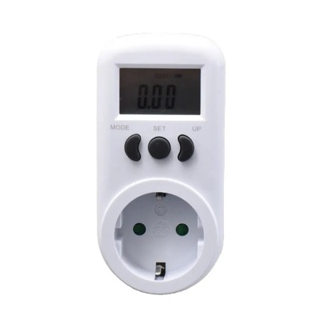 Priza tip Contor de Energie, Watt-metru Digital LCD pentru Contorizarea ...