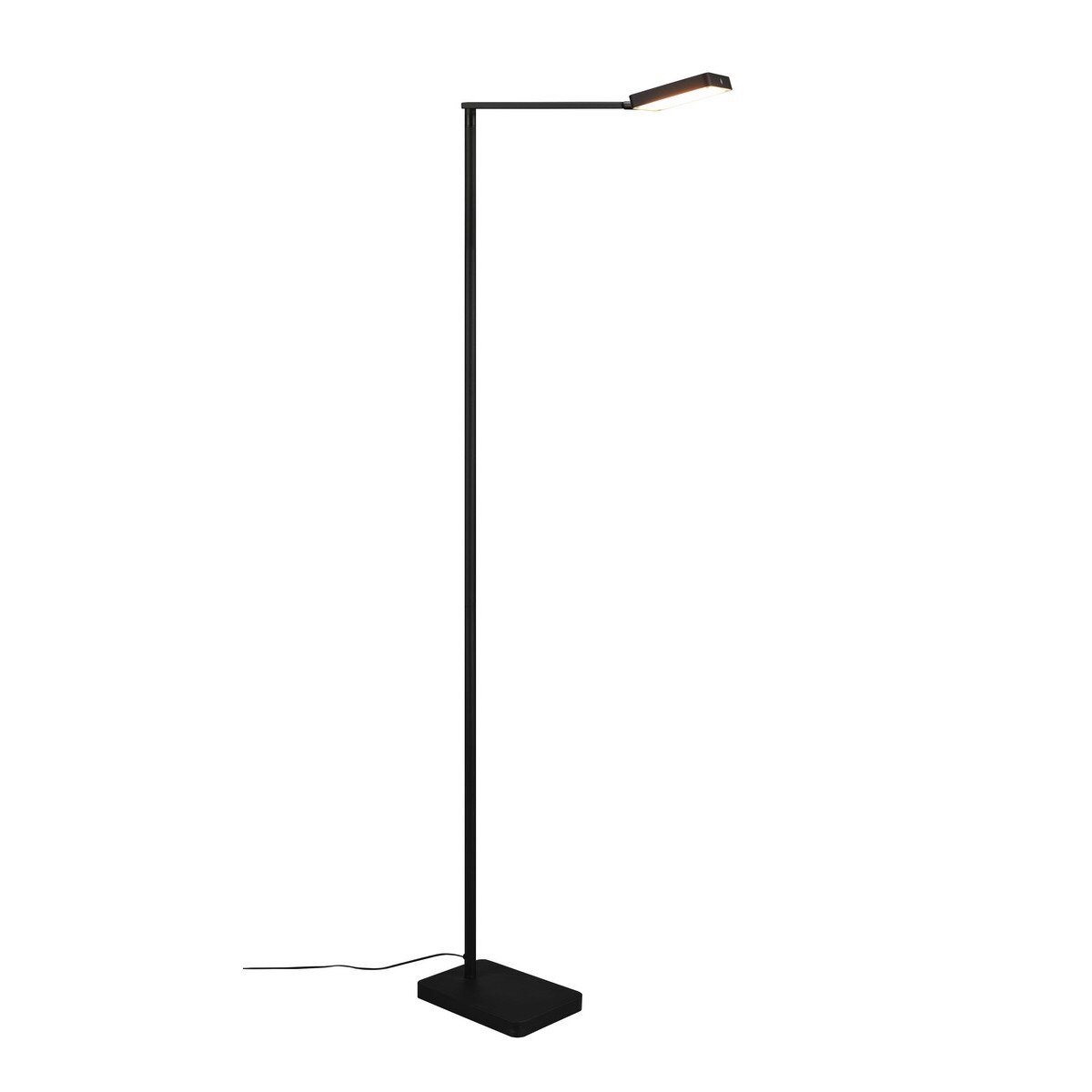 Lampadar de interior, Trio, Metal, Lumina LED, Negru - eMAG.ro