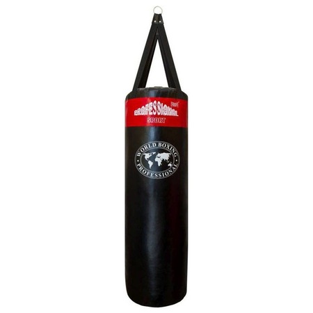 Sac de box, SHINDO, Piele ecologica, 90x30cm, 9Kg, Negru - eMAG.ro