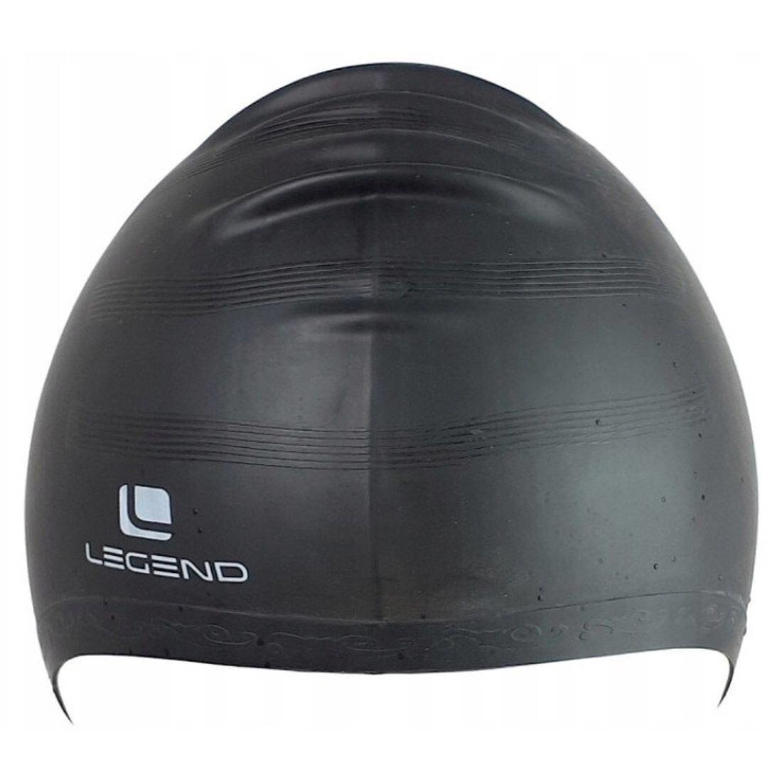 Casca de inot, Legend, Silicon, Negru - eMAG.ro