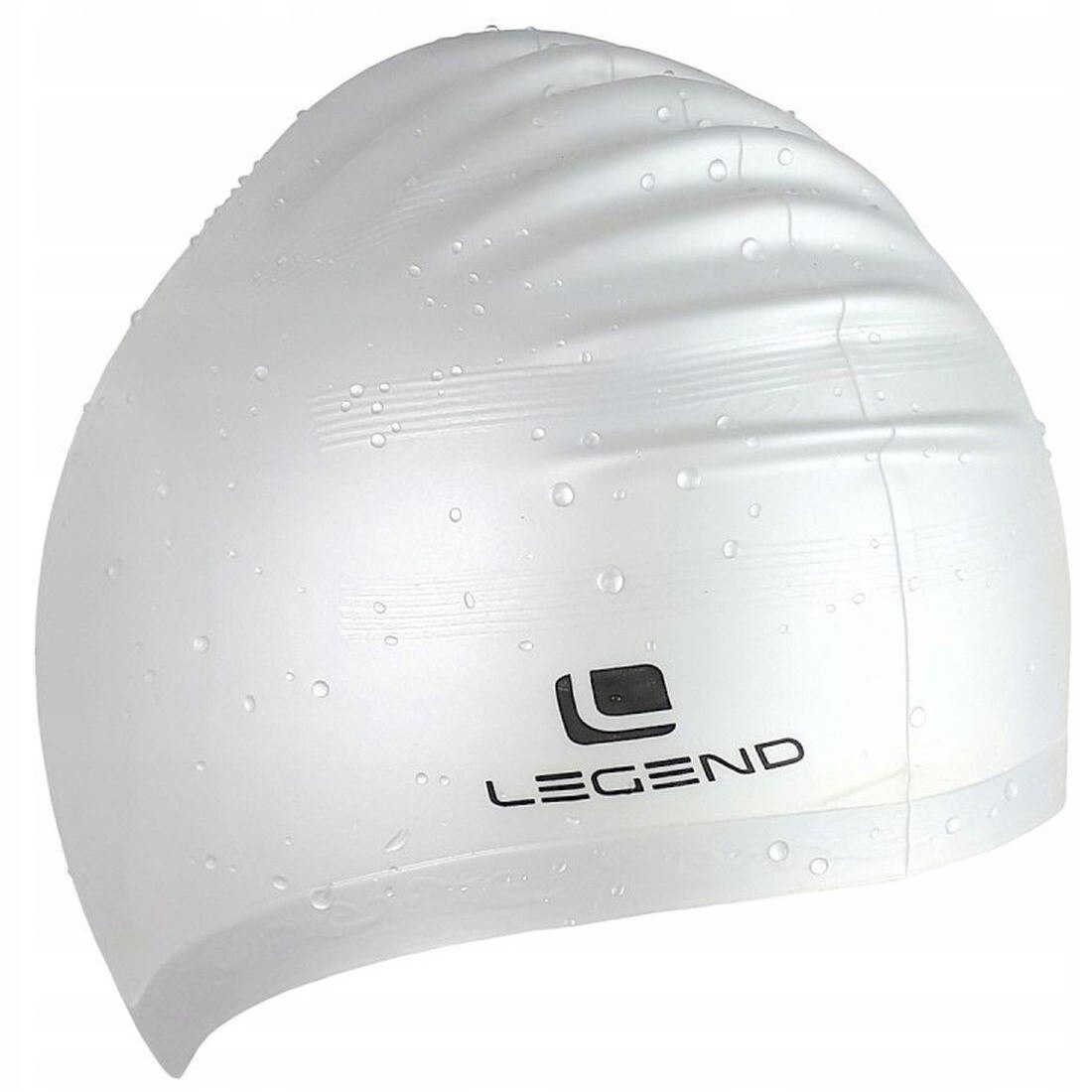 Casca de inot, Legend, Silicon, Argintiu - eMAG.ro