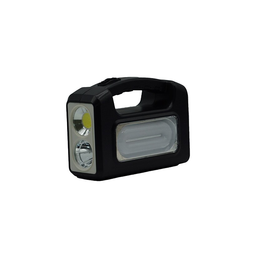 Kit Lanterna led cu incarcare solara, Multifunctionala, 3 becuri GD ...