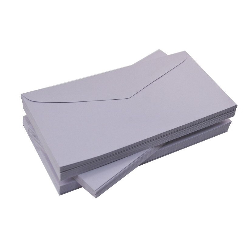 Set 10 plicuri DL, Shan, 1026892930, Hartie, 11 x 22 cm, Mov pastel ...