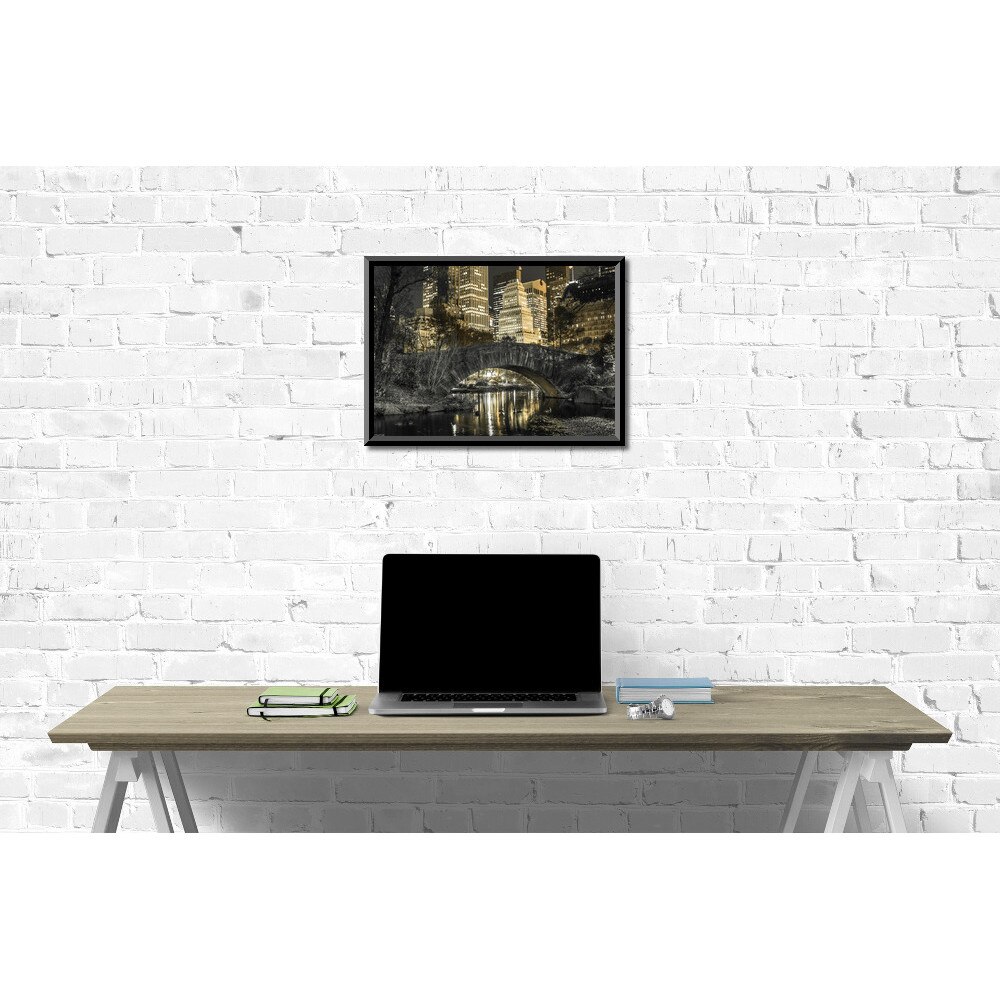 Poster perete, Zakito Posters, 42x29,7cm Vedere de seara a Central Park ...