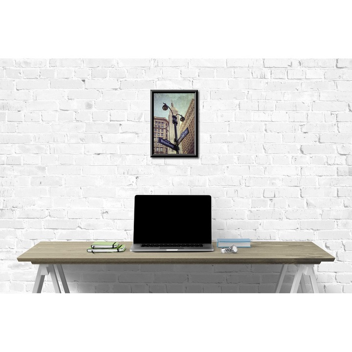 Poster perete, Zakito Posters, 20x30cm Lampa de strada si semne de ...