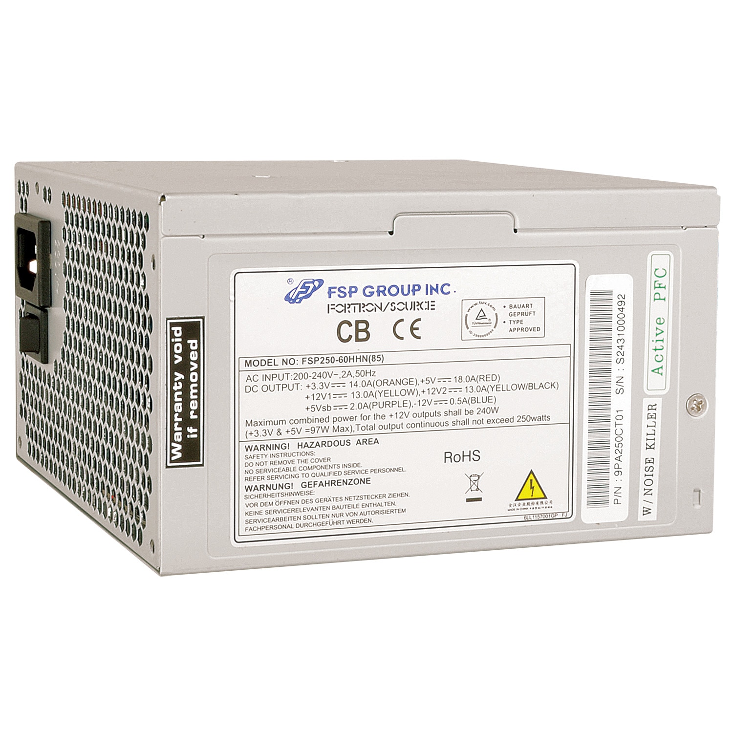 FSP 250W FSP250-60HHN tápegység (328499) - eMAG.hu