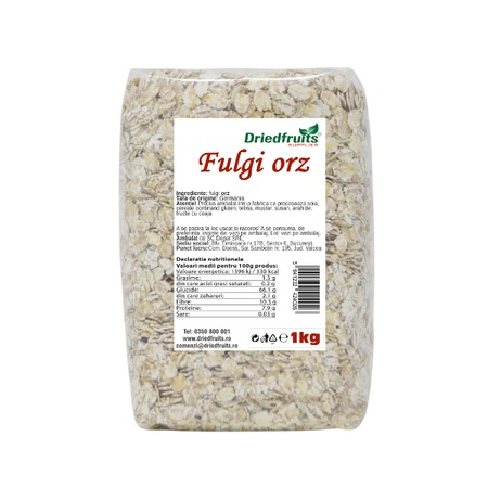 Fulgi orz - 1 kg - eMAG.ro