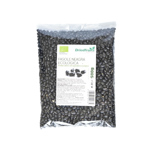 Fasole neagra BIO - 500 g - eMAG.ro