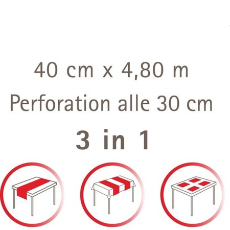 Traversa, Napron masa Mank HORECA, Linclass® Airlaid, Rabea, 40 cm x 4 ...