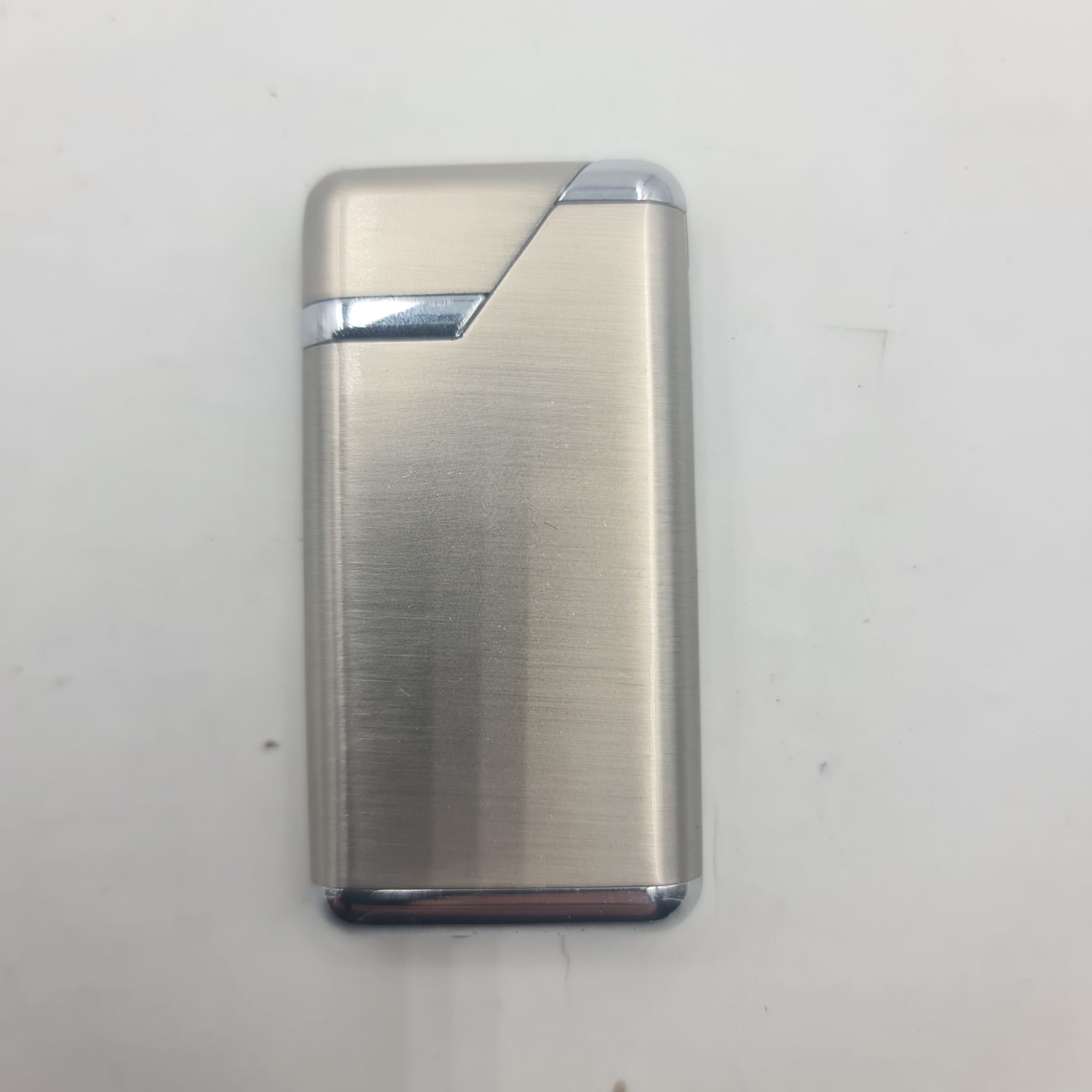 Bricheta Antivant cu Gaz, Reincarcabila, Capac, Boloboc, 8 cm, Gri ...