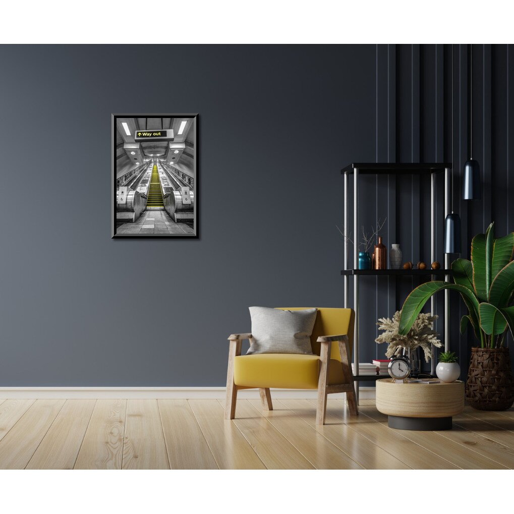 Poster perete, Zakito Posters, 61x91,5cm Scara rulanta la o statie de ...